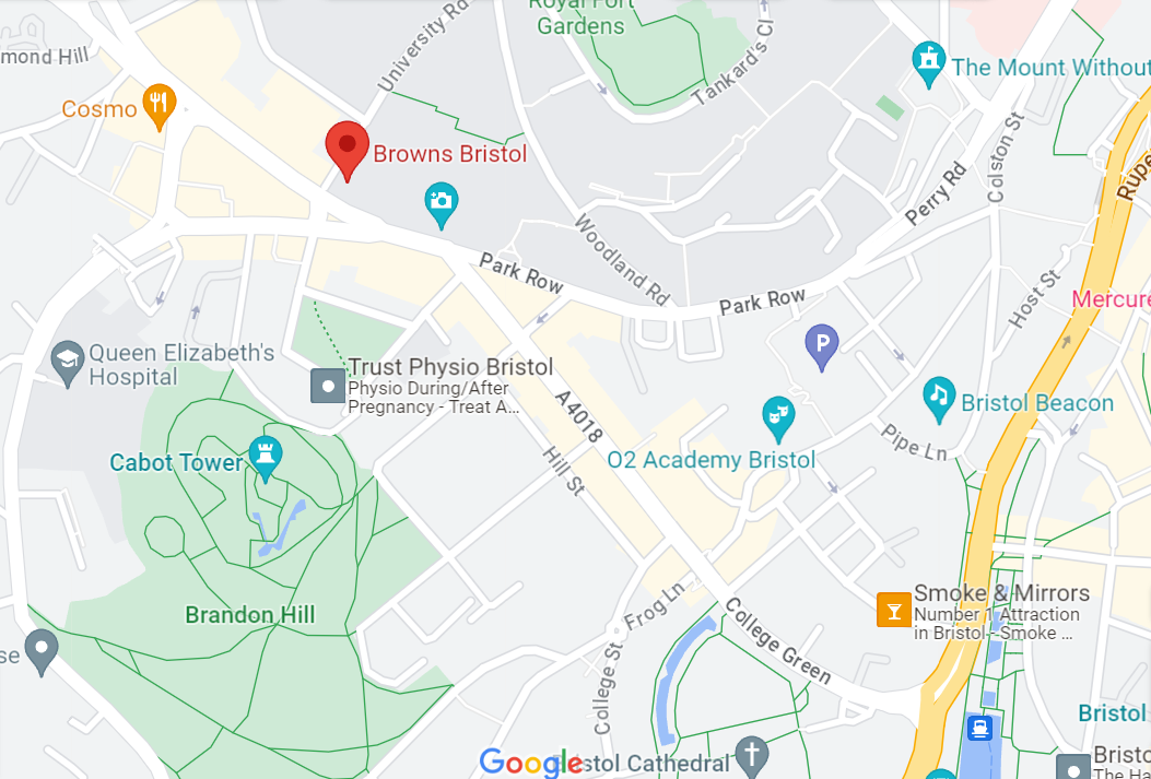 Browns Restaurant (Clifton) - Bristol u3a